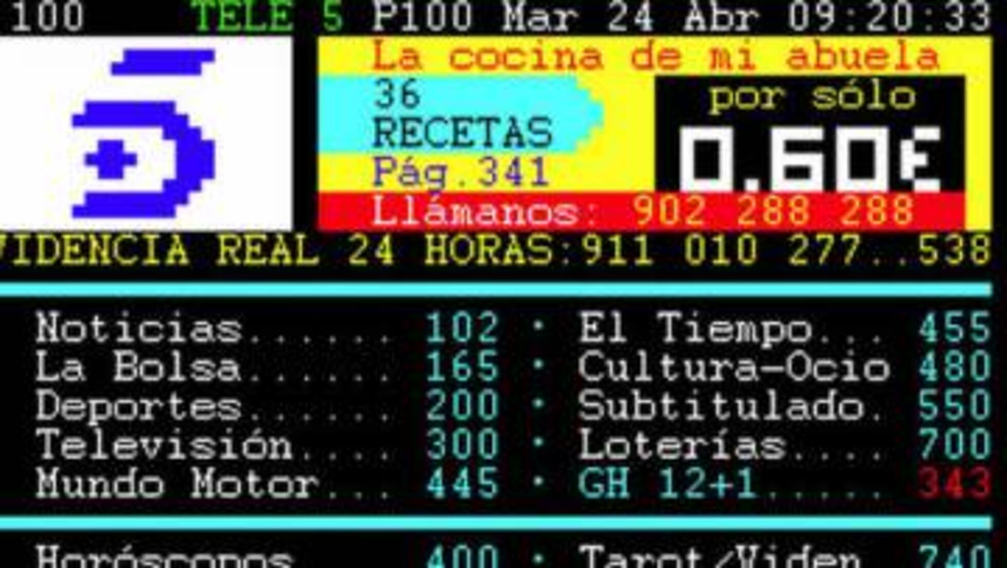El teletexto resiste | Televisión | EL PAÍS