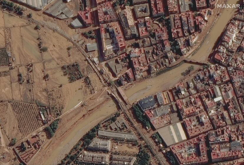 ¿Qué ha pasado en Valencia? Mapas y gráficos de la dana y sus ...