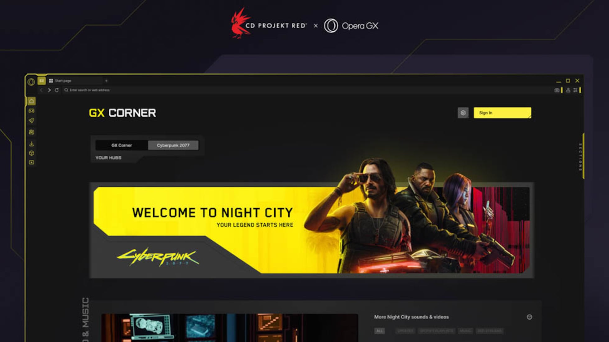 Opera GX lleva la inmersión al máximo nivel con su nuevo Cyberpunk 2077 ...