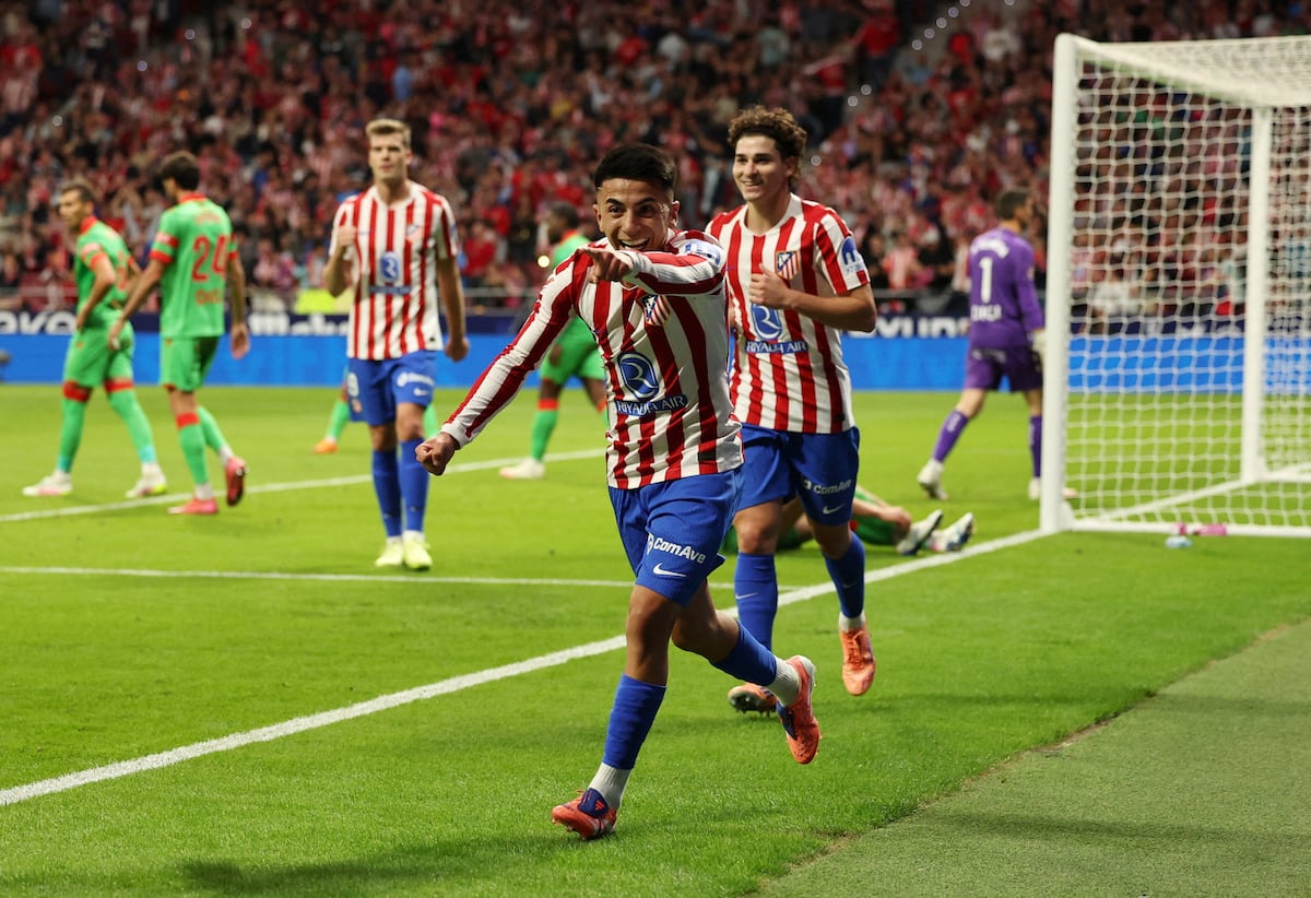 Giuliano rompe, Almada marca y Oblak revive en la victoria por la ...