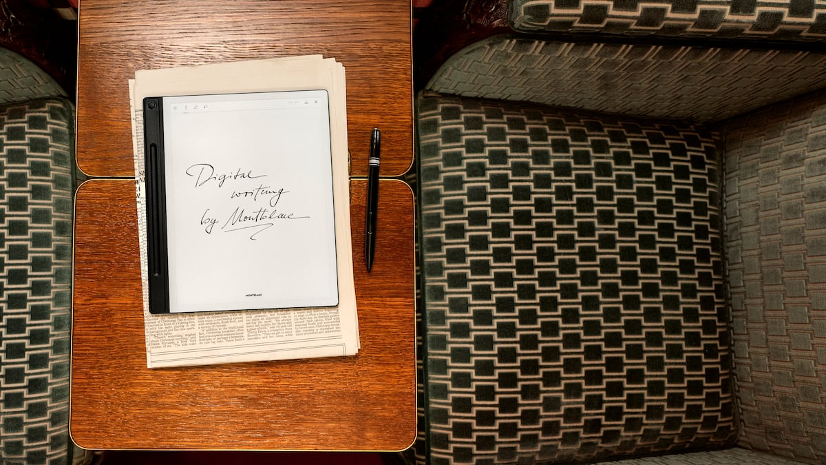 Montblanc Digital Paper: así es el nuevo dispositivo digital que evoca ...