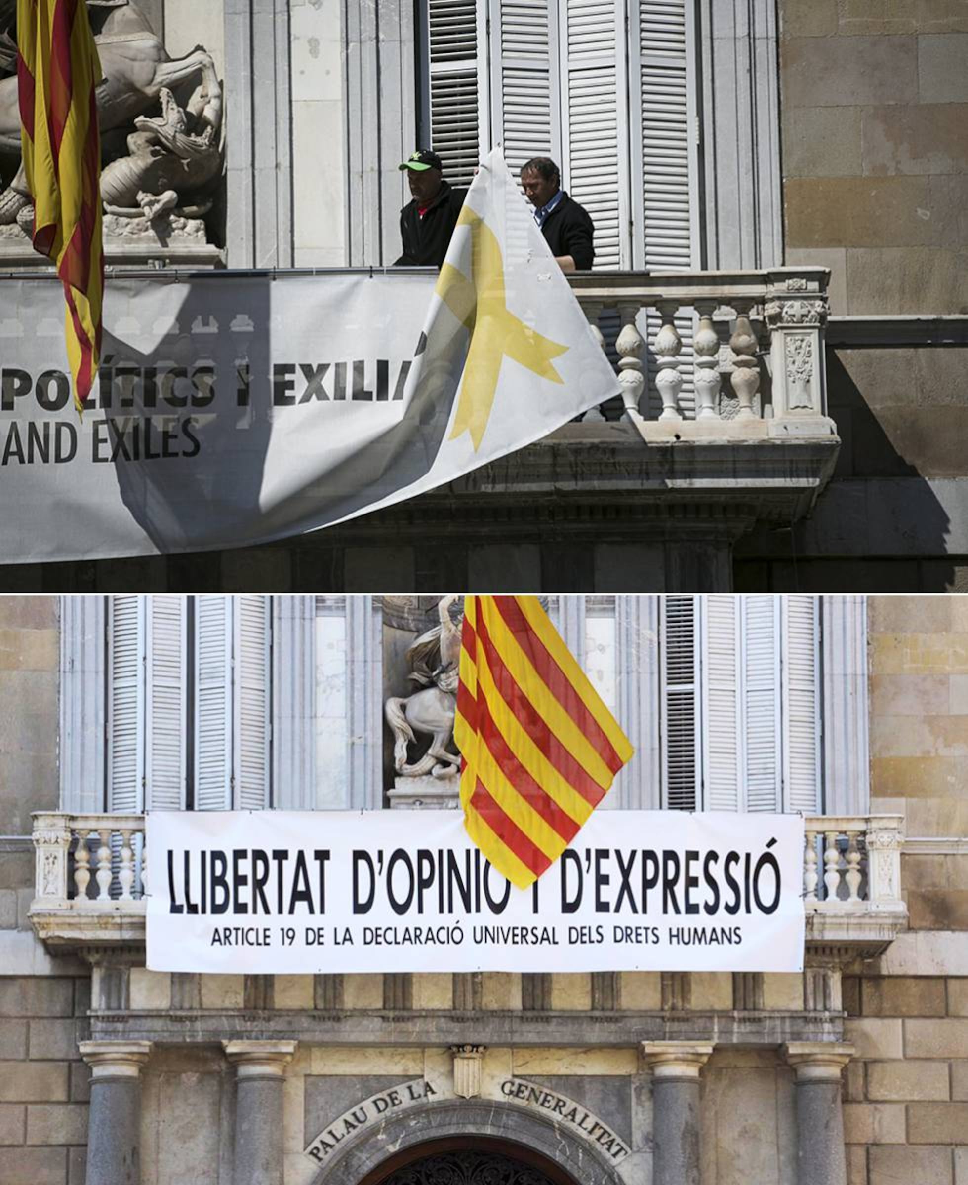 Así han quedado las Consellerias tras el retirado de los símbolos ...
