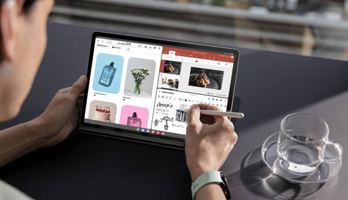 El diseño de los tablets Samsung Galaxy S10+ y Galaxy S10 Ultra se ...