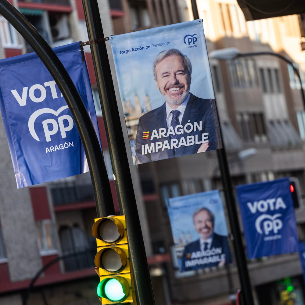 Aragón vota el 8 de febrero con el viento a favor de la derecha y un ...