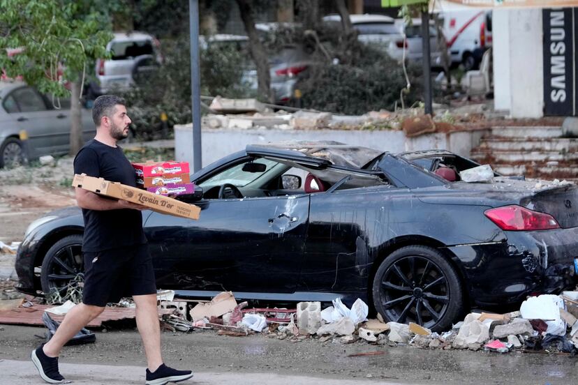 Israel ataca el centro de Beirut, en imágenes | Fotos | Internacional ...