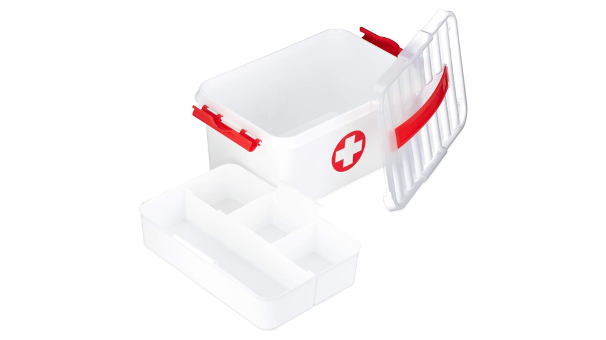 Siete cajas botiquín vacías para mantener las medicinas en orden ...