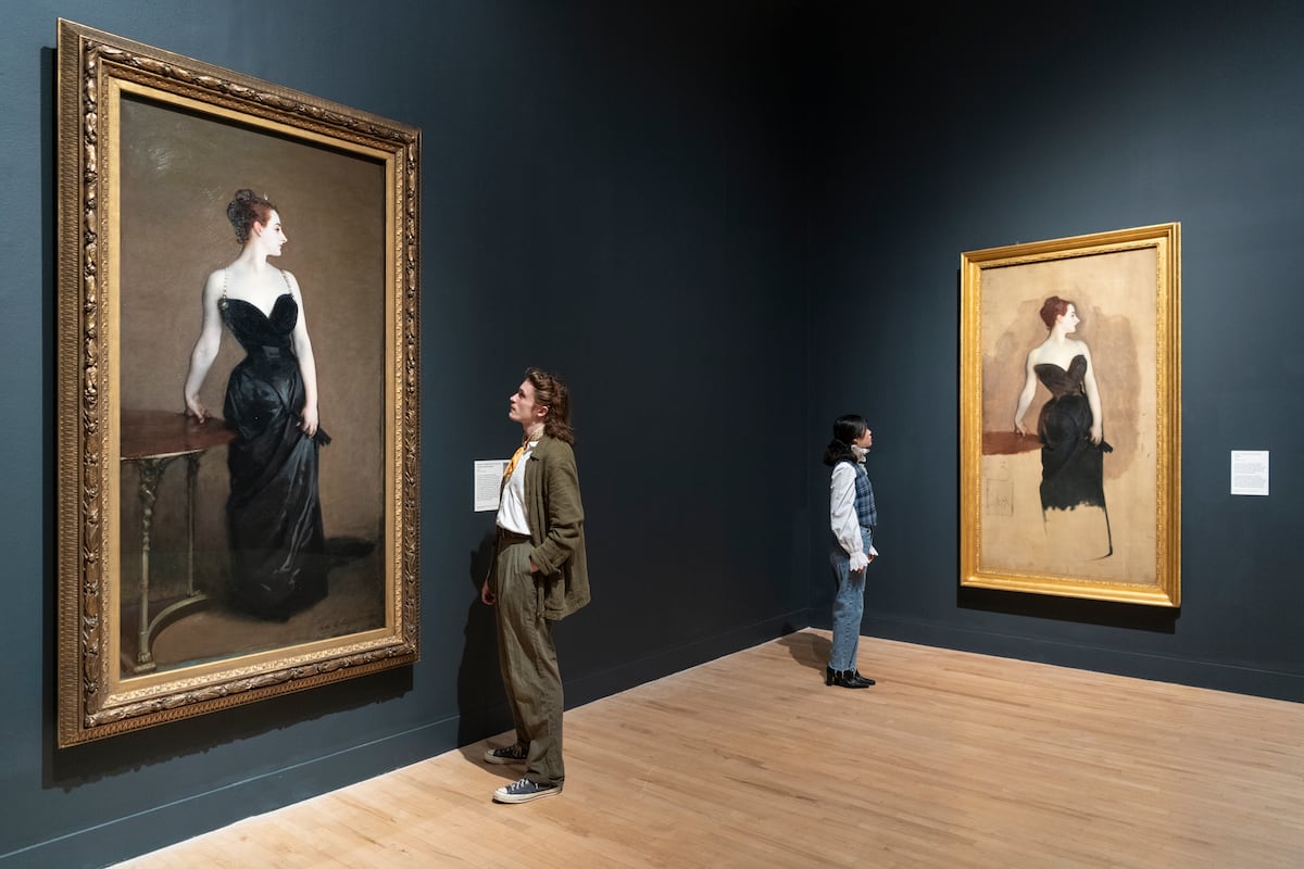 When painting becomes haute couture: The work of John Singer Sargent is ...