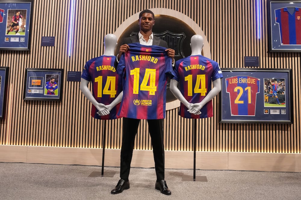 Marcus Rashford llega cedido del Manchester United al FC Barcelona por ...