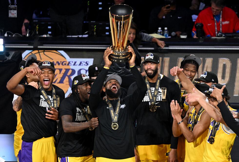 Los Lakers conquistan la primera Copa NBA sin necesidad de triples ...