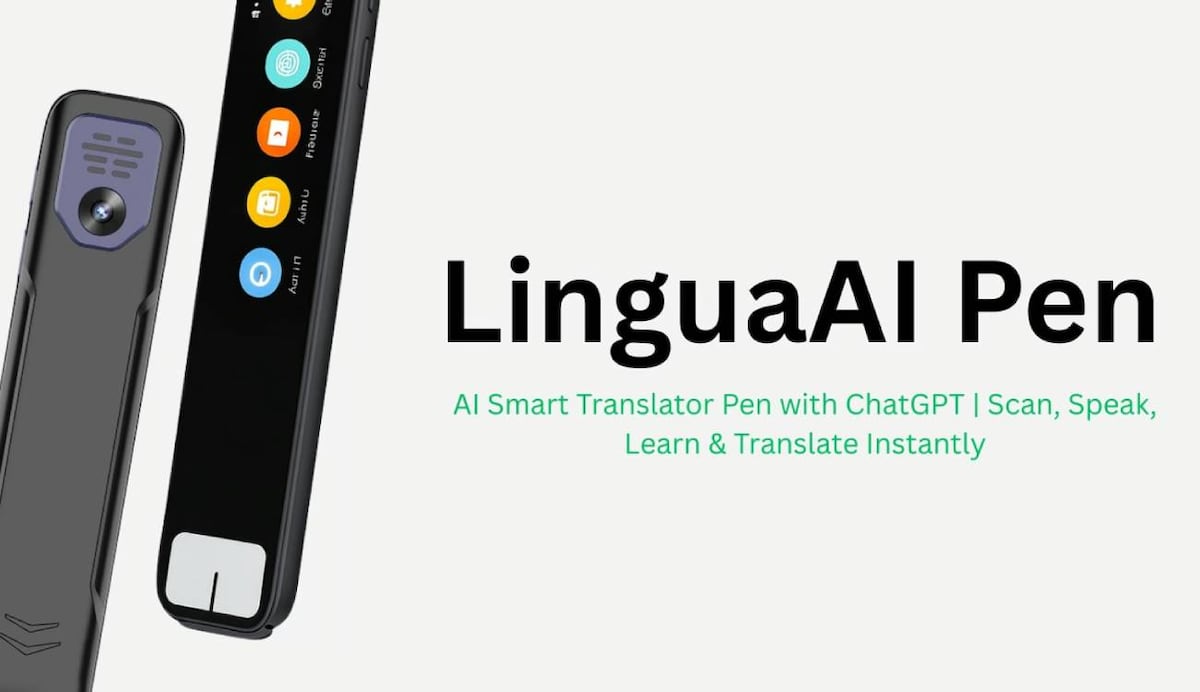LinguaAI Pen: un traductor con pantalla y ChatGPT que ha arrasado en ...