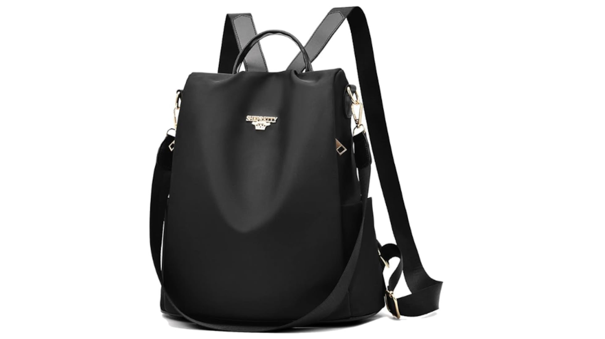 Cinco mochilas negras para mujer estilosas y resistentes | Estilo de ...