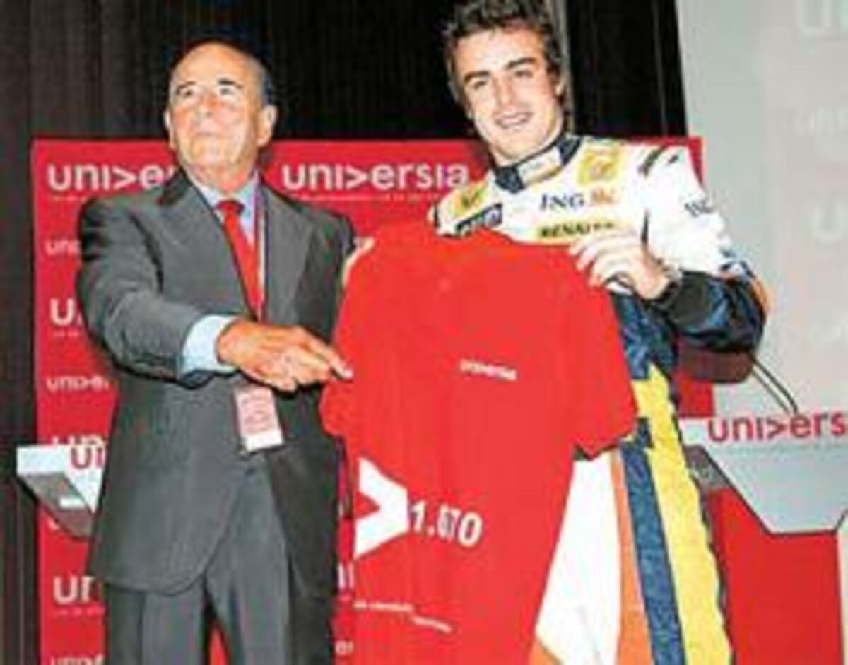 Emilio Botín viste de rojo a Fernando Alonso | Empresas | Cinco Días