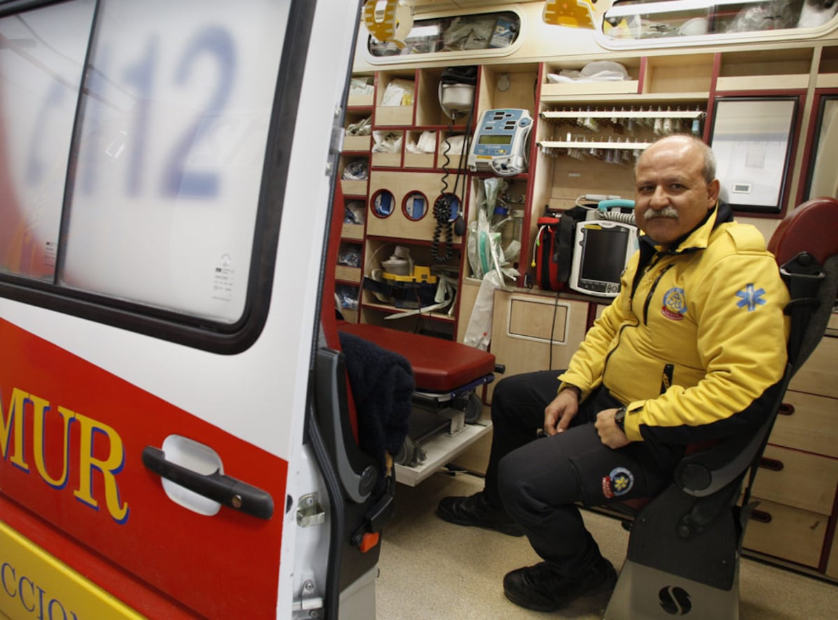 Javier Quiroga, jefe de Comunicaciones del SAMUR | Noticias de Madrid | EL PAÍS
