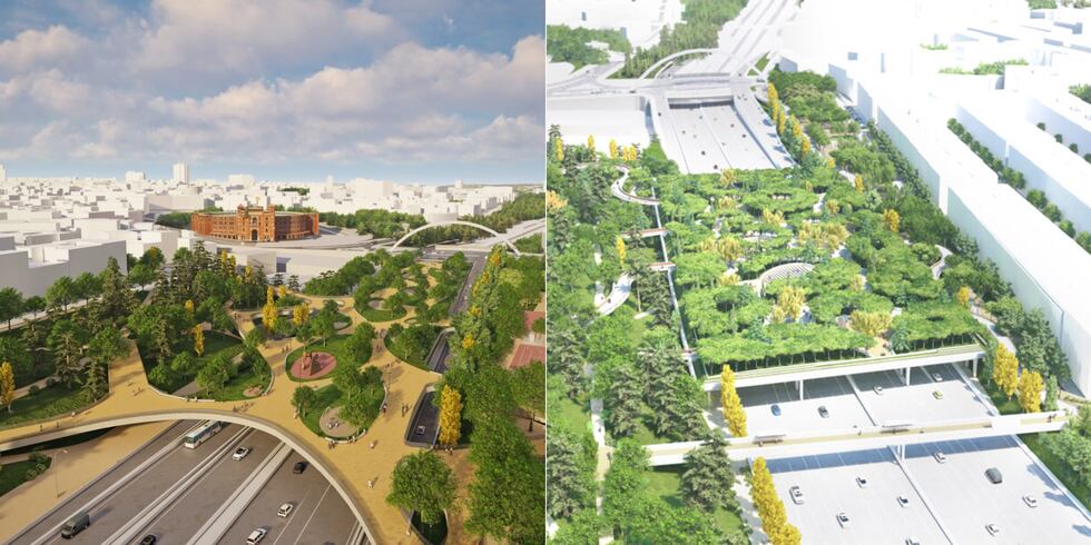 El nuevo Parque “elevado” de Ventas y su dudoso beneficio ecológico, ya ...