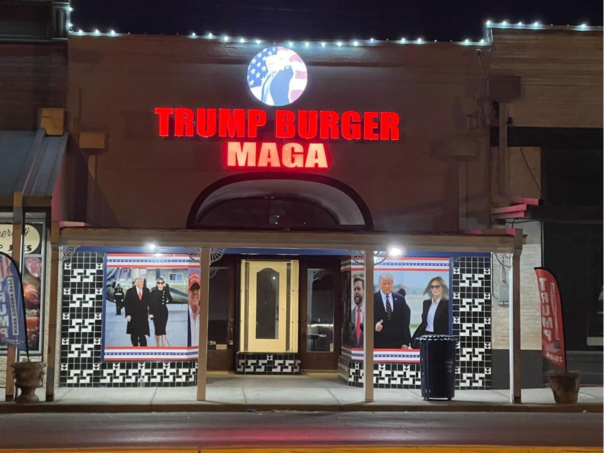 Trump Burger, the MAGA-themed restaurant whose owner is about to be ...