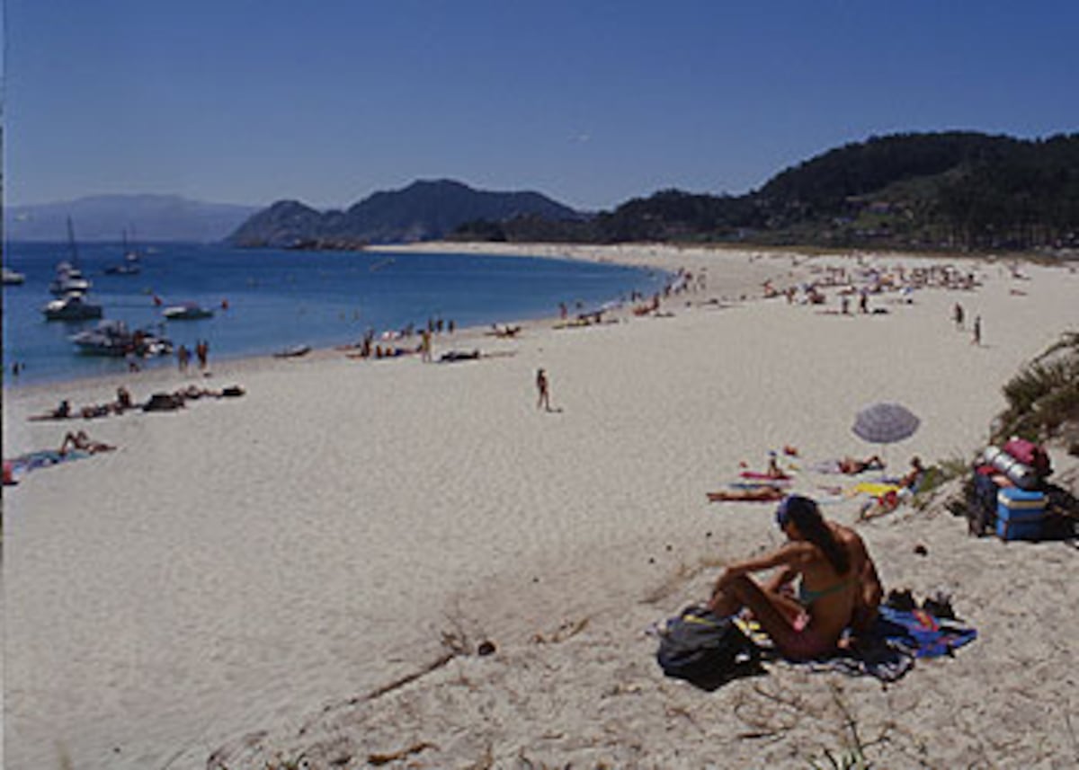 La playa de Rodas, en las islas Cíes | El Viajero | EL PAÍS