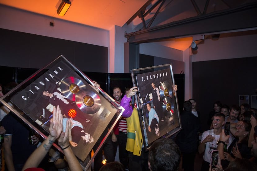 Ídolo Así fue la fiesta de C. Tangana para presentar su disco en Madrid ...