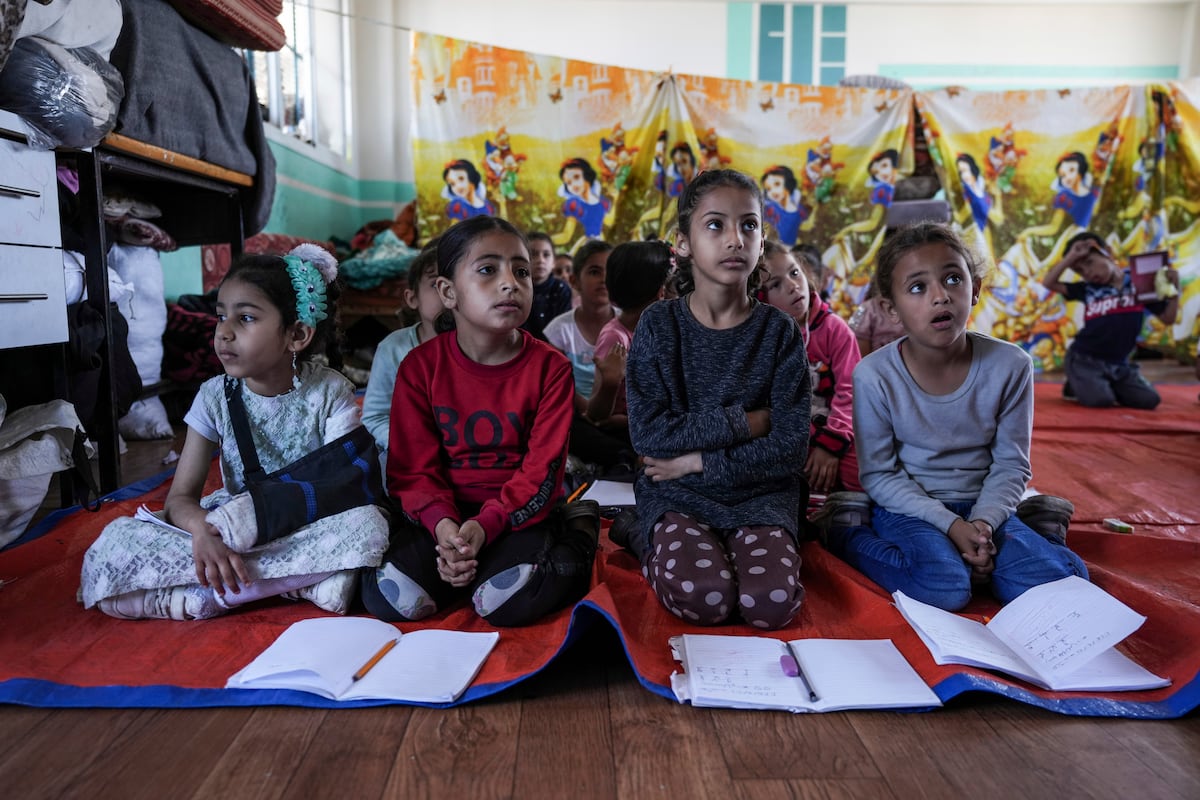 For the children of Gaza, war means no school — and no indication when ...