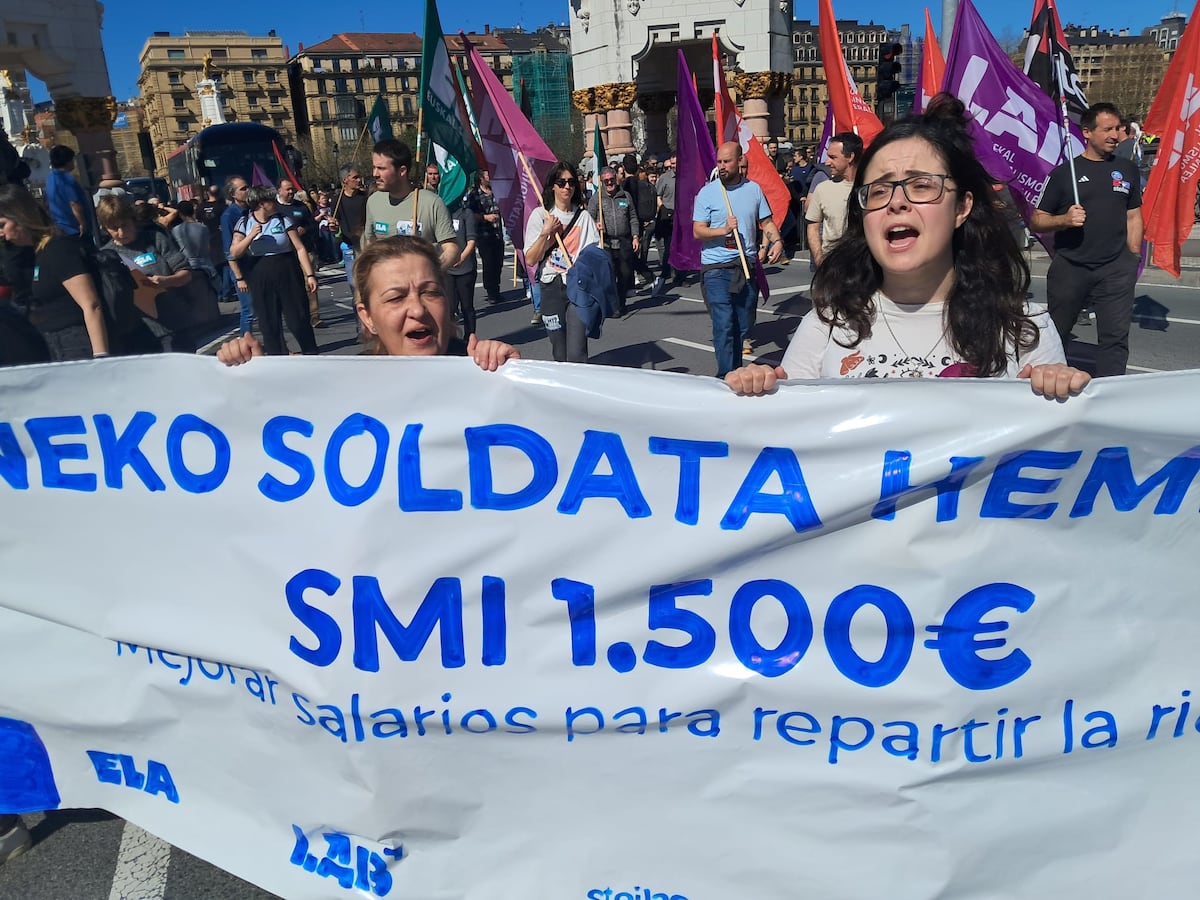 El seguimiento de la huelga general por un salario mínimo propio en ...