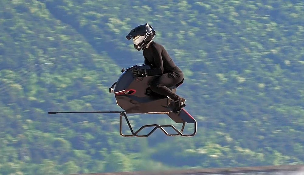 Ya puedes reservar la primera moto voladora: vale un riñón pero es el ...