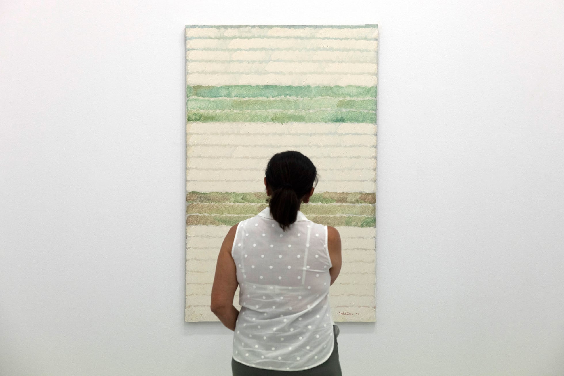 Pepa Caballero, the great female figure of abstract art who was ...