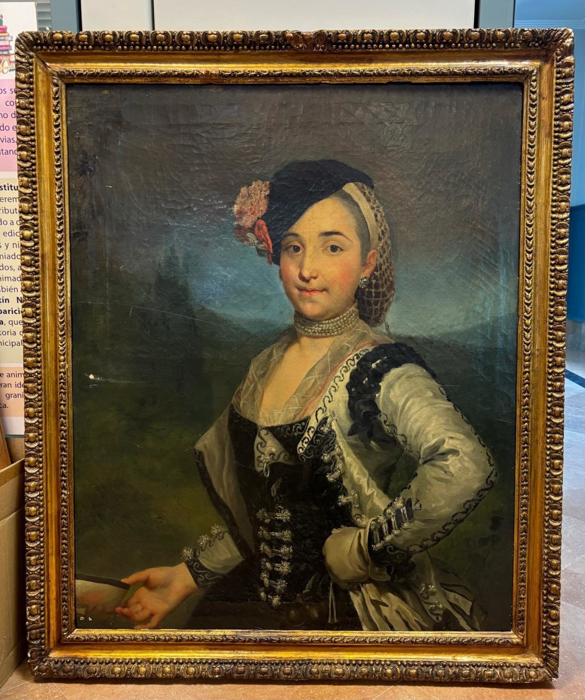 El retrato de la marquesa del Llano vuelve a la familia De la Sota 86 años después de ser ...