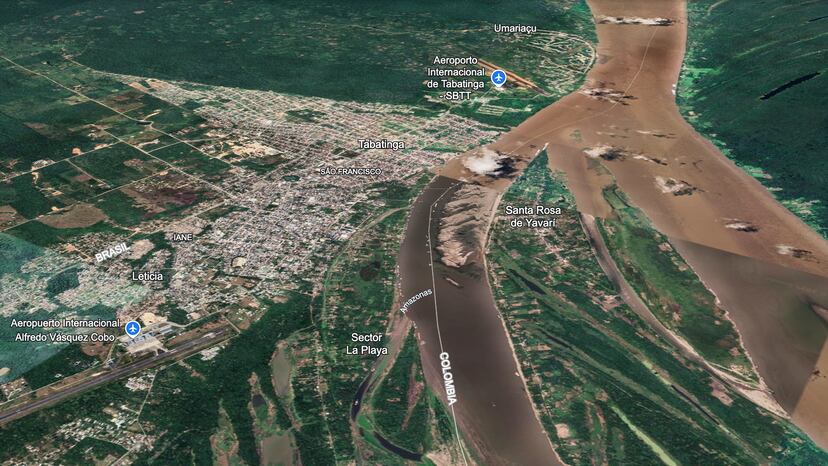 Colombia acusa a Perú de “apropiarse” de una isla en el río Amazonas ...