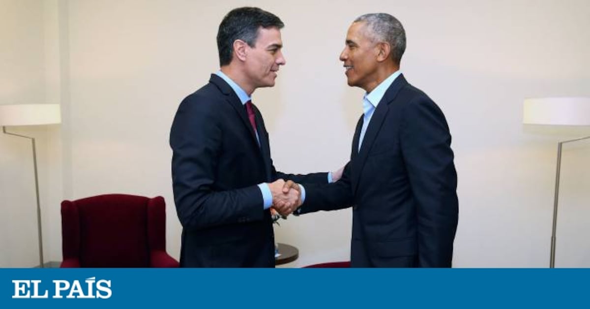 Obama in Spain: Barack Obama meets with prime minister on family trip ...