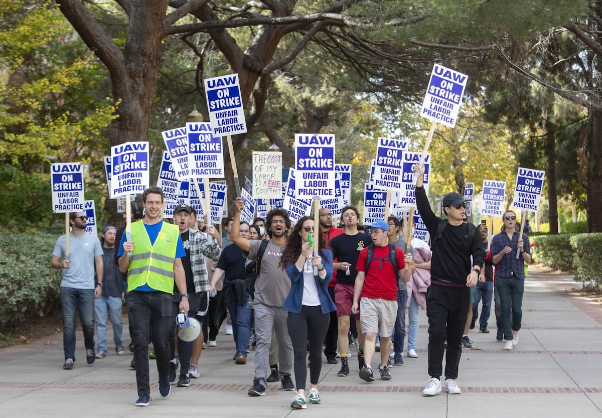 Massive strike at University of California enters third week | U.S ...
