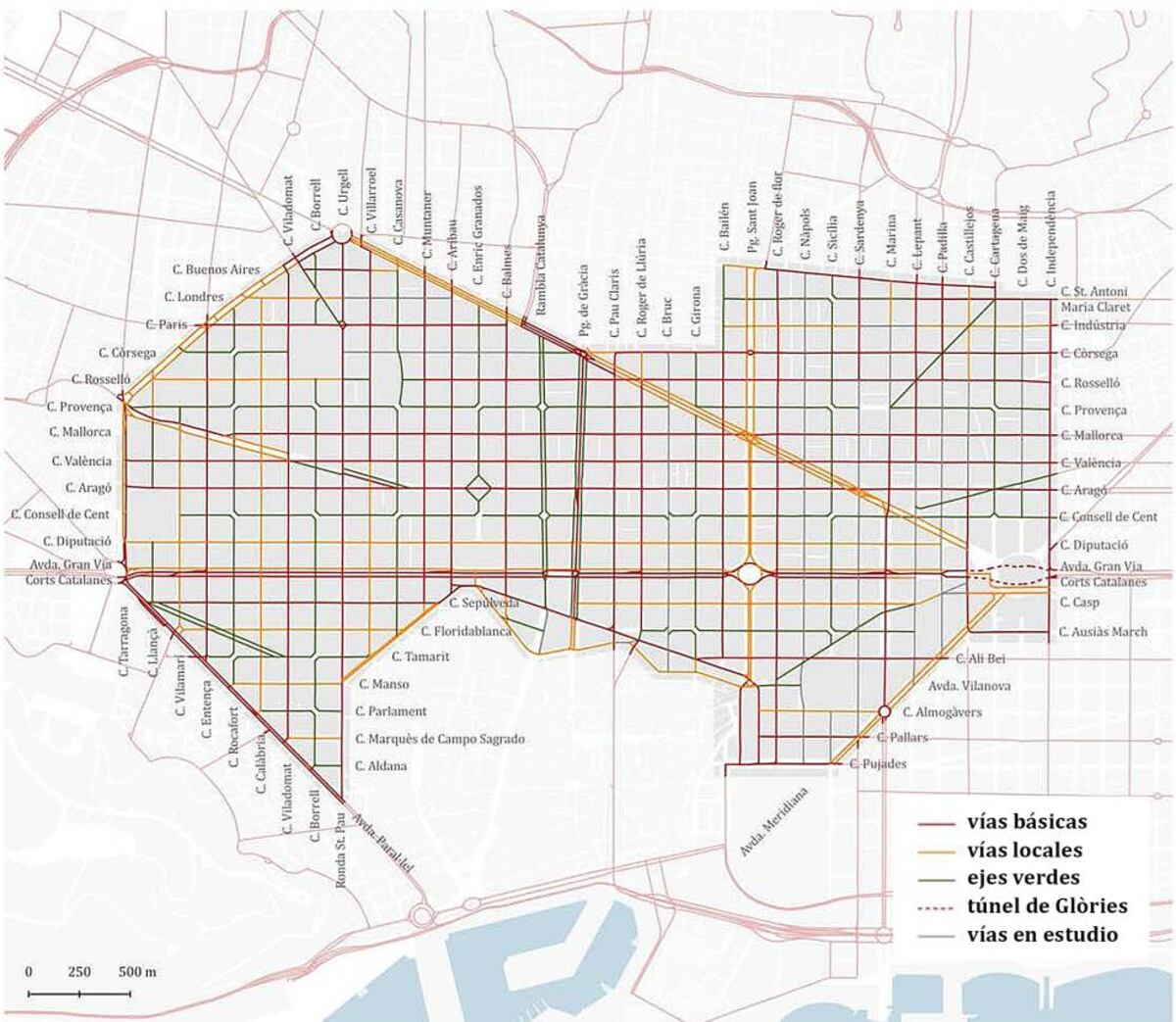 L’altra cara de la superilla de l’Eixample | Quadern | EL PAÍS
