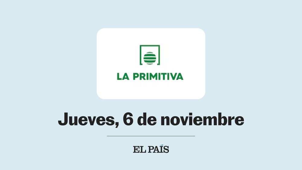 La Primitiva: comprobar sorteo del jueves 6 de noviembre | Sorteos ...