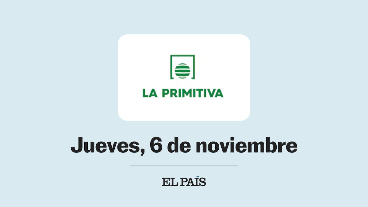 La Primitiva: comprobar sorteo del jueves 6 de noviembre | Sorteos ...