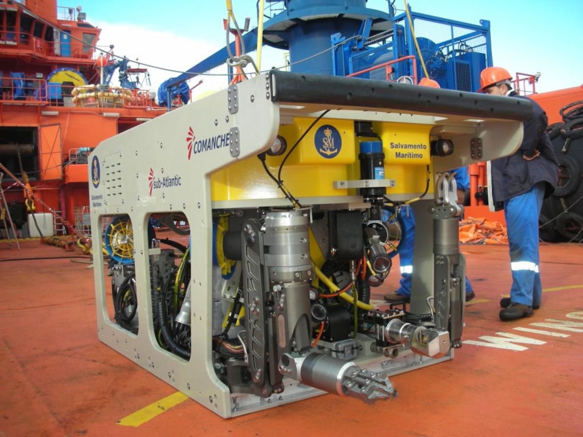 El nuevo robot submarino enviado a Santander encuentra el pesquero ...