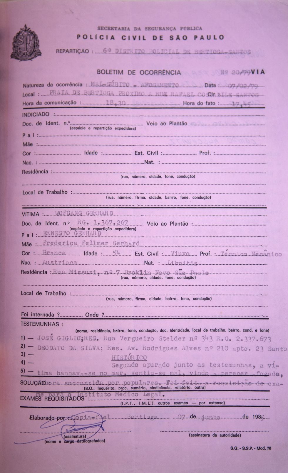 A Bavarian enclave in Brazil protected Mengele even after his death ...