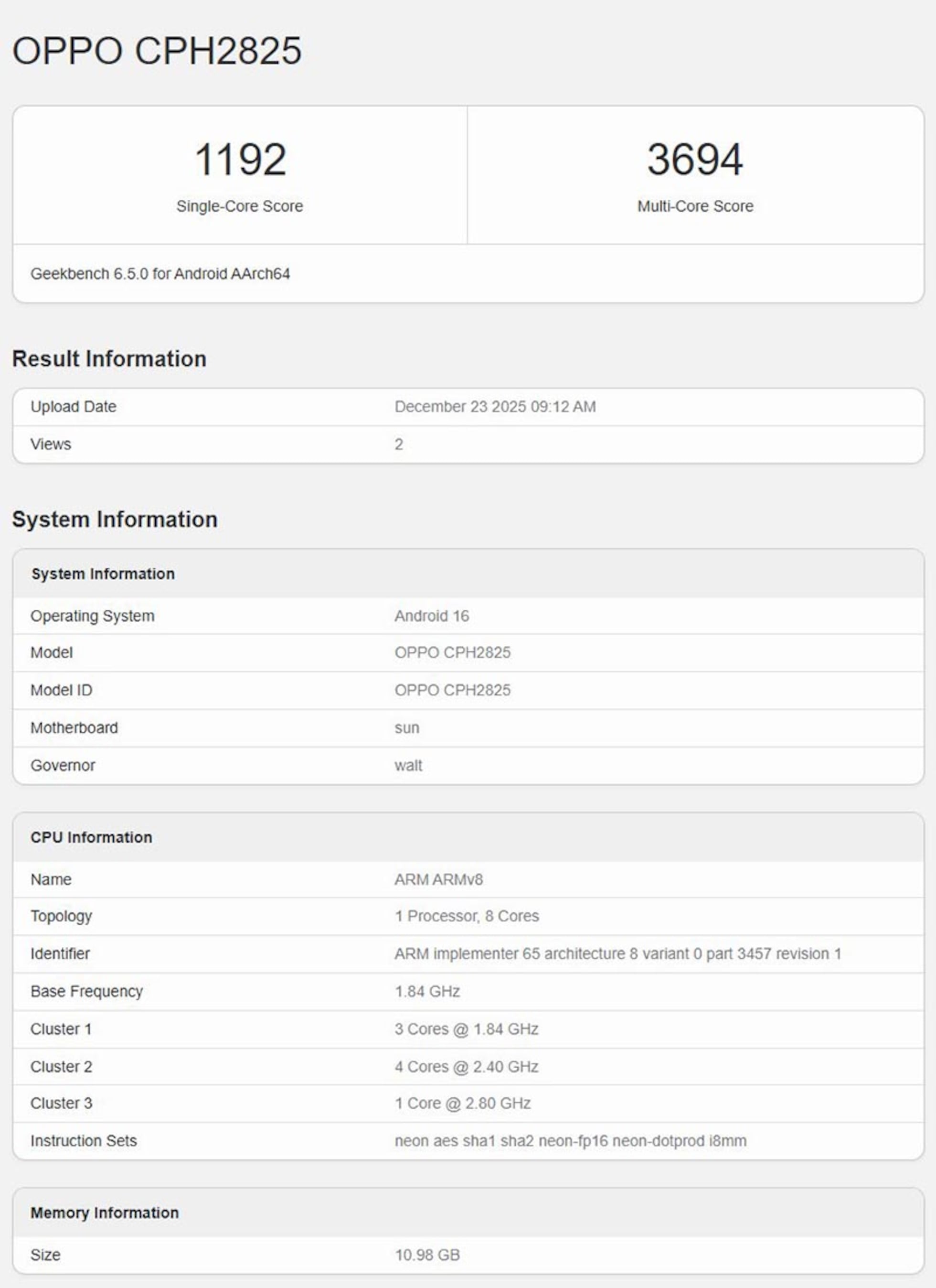 El OPPO Reno15 global se filtra con sorpresa en su procesador y batería ...
