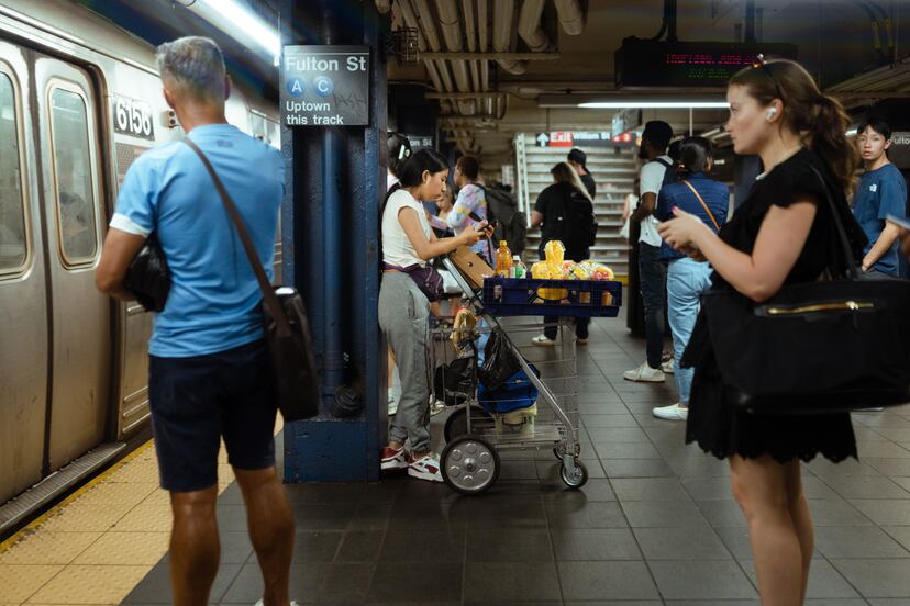 The New York subway fills with street vendors: The only ‘job’ where ...