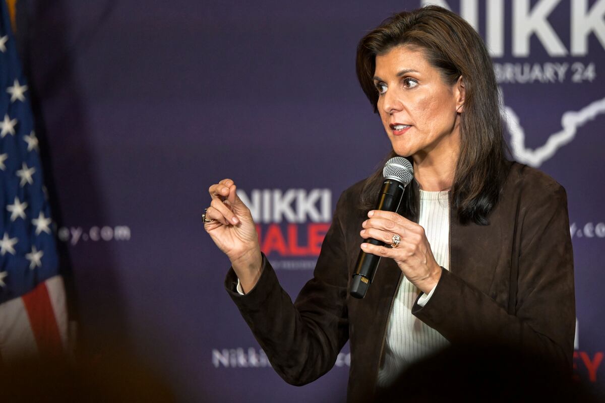 Nikki Haley challenges Donald Trump on her home turf in South Carolina ...