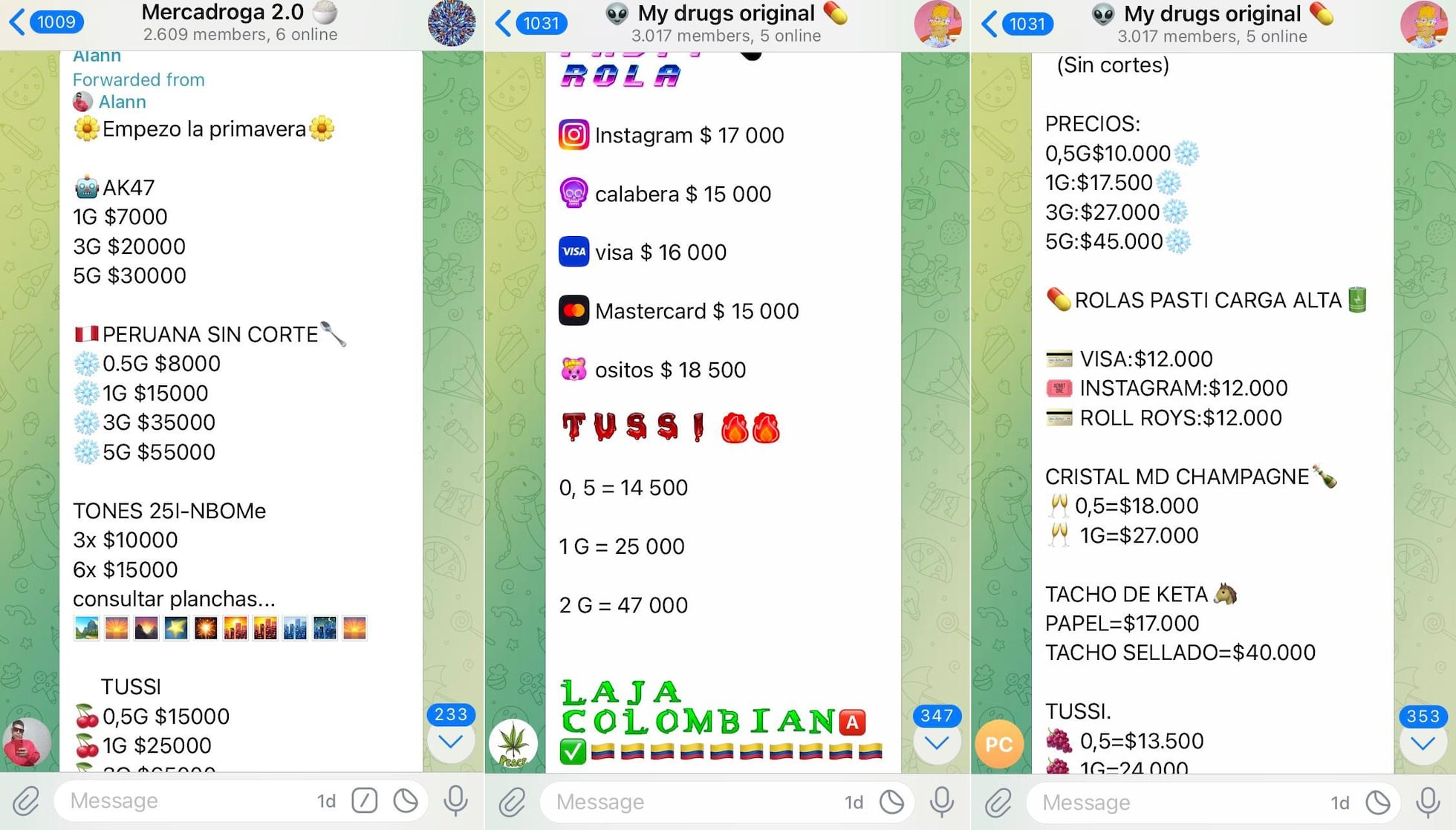 “Más seguro y rápido”. Así funciona el oscuro mercado digital de drogas ...