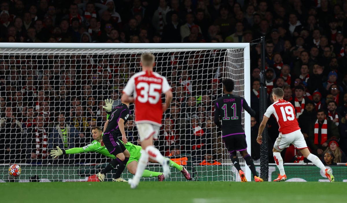 Trossard saca al Arsenal del pasmo ante el Bayern | Fútbol | Deportes ...