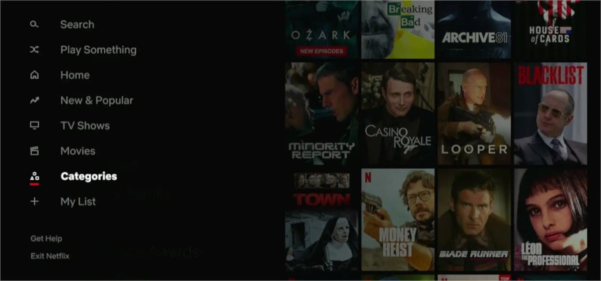 Dónde están las Categorías de Netflix tras la actualización de su ...