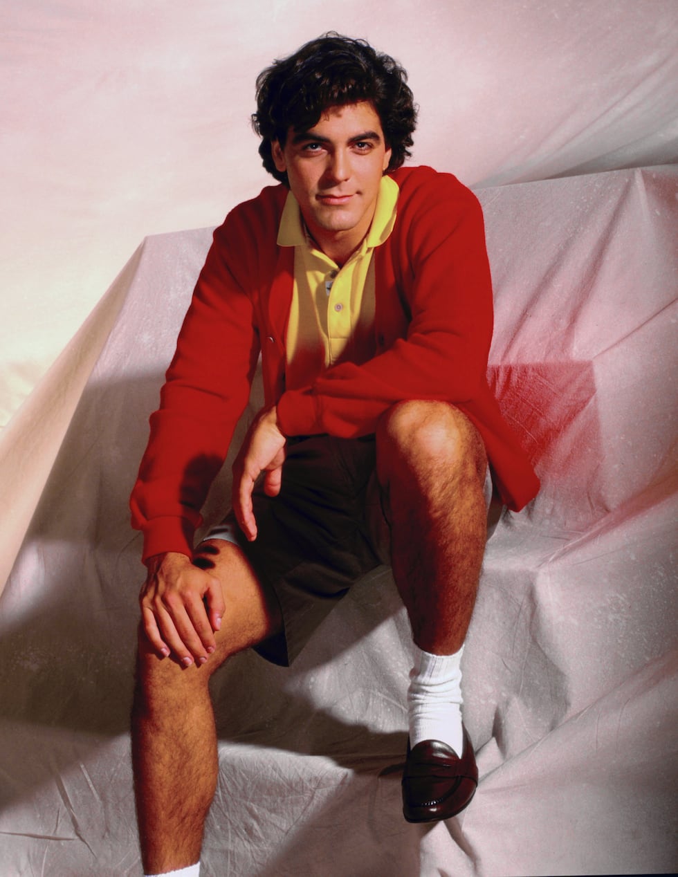 George Clooney, from long-haired surfer to silver fox: 40 images of the ...