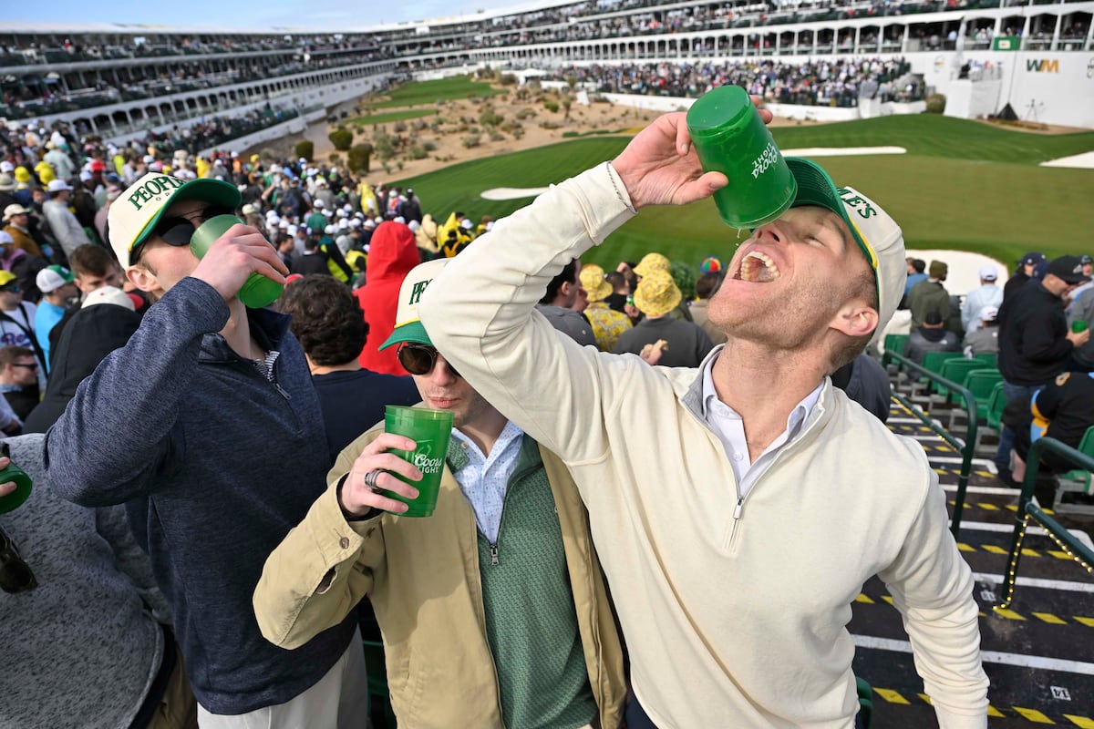 WM Phoenix Open: Drunkenness, arrests, and chaos: The tournament that ...