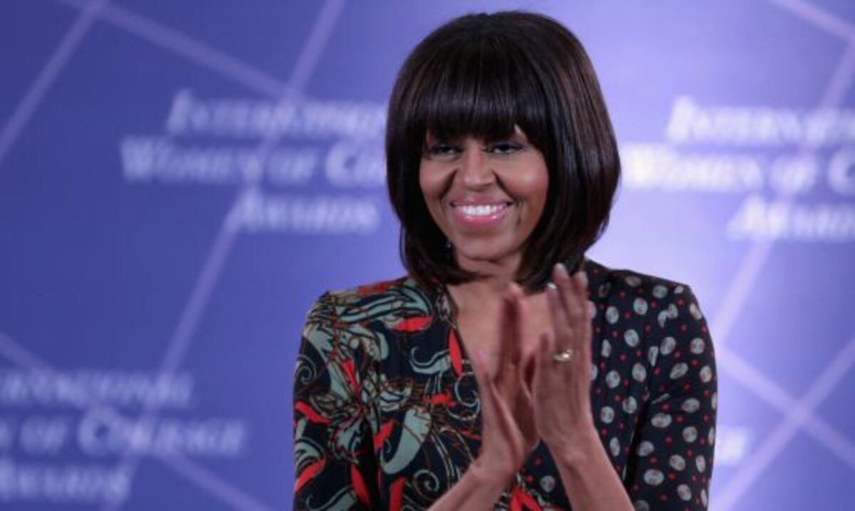 Michelle Obama, Hillary Clinton y el vicepresidente de EE UU ...