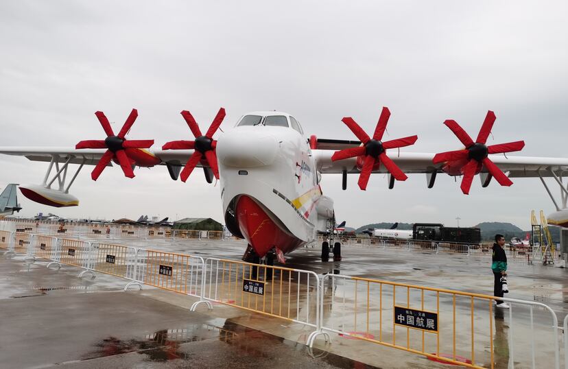 Así es el avión anfibio AG600, el modelo chino que ha conseguido el ...
