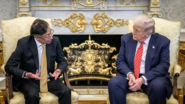 Petro emerges reinforced from his meeting with Trump at the White House ...