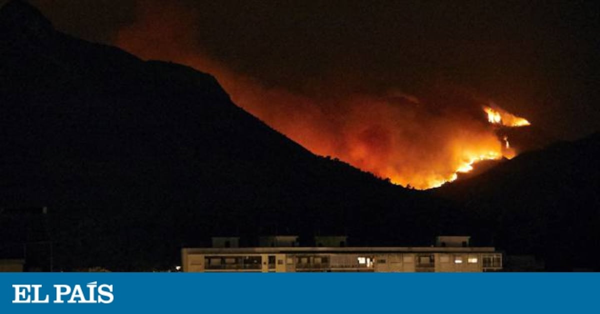L’incendi de València provoca 3.000 evacuats i crema diverses cases a ...