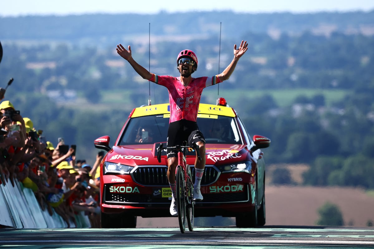 Ben Healy se impone en solitario en la sexta etapa del Tour de Francia ...