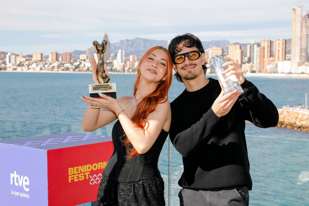 Tony Grox & Lucycalys, ganadores del Benidorm Fest: “Aunque notábamos ...