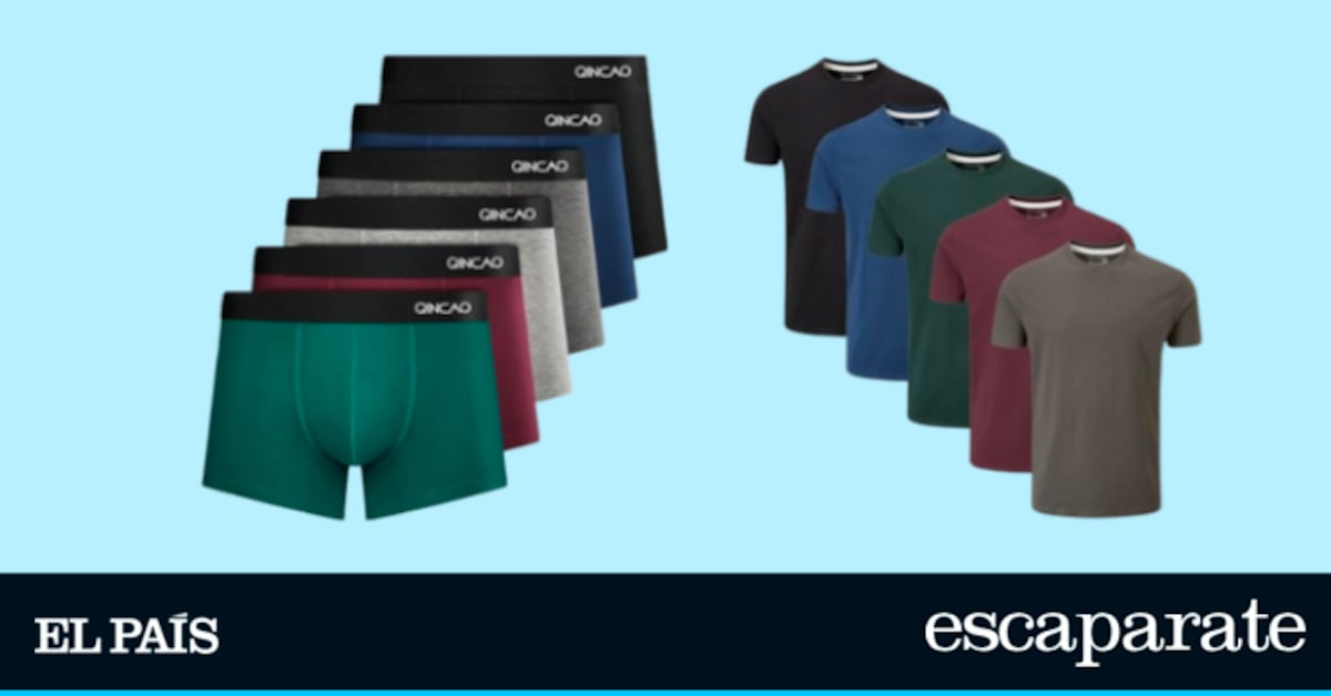 Packs de básicos que siempre están en el top ventas de ropa en Amazon | Lo más vendido ...