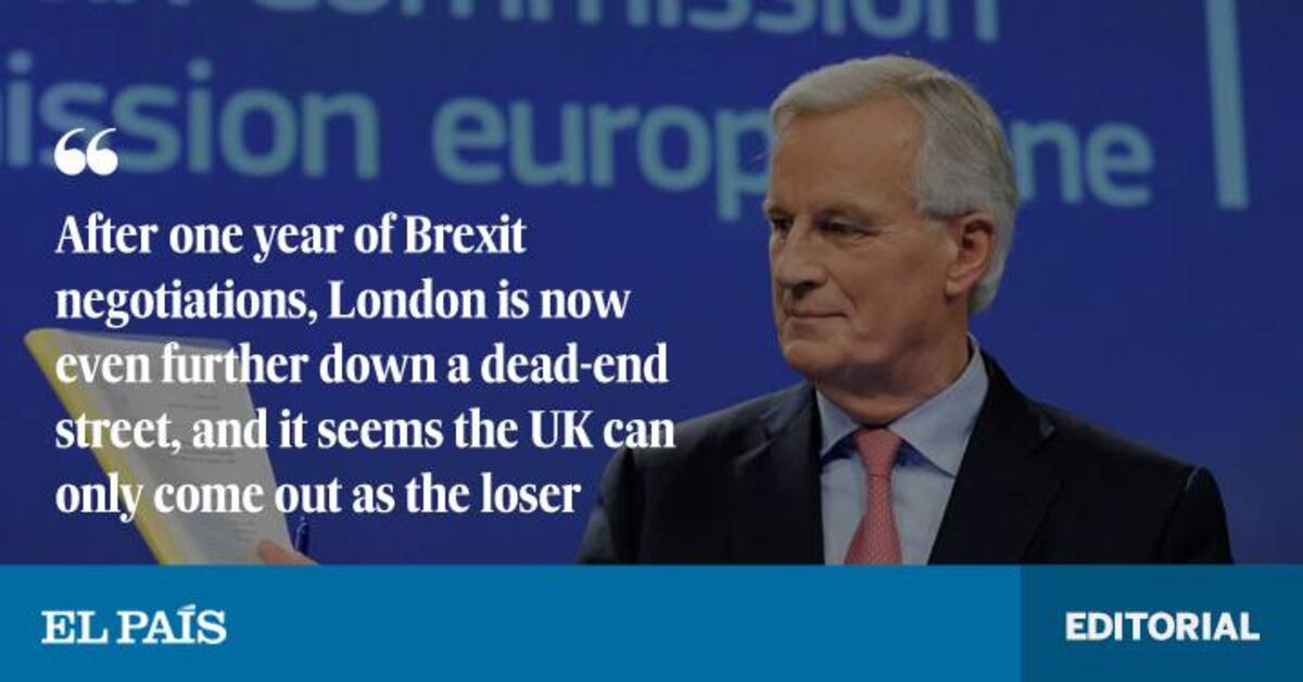 Brexit negotiations: Brexit: A dead-end street | Opinion | EL PAÍS English